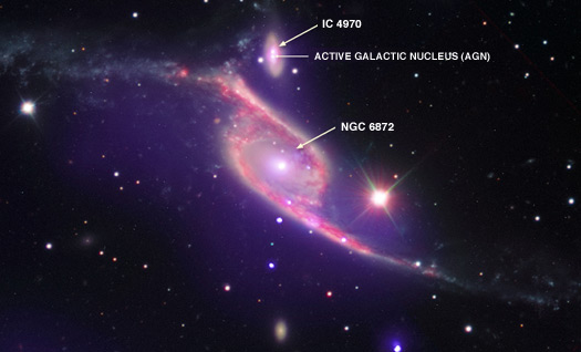 Chandra :: Photo Album :: NGC 6872 :: December 10, 2009